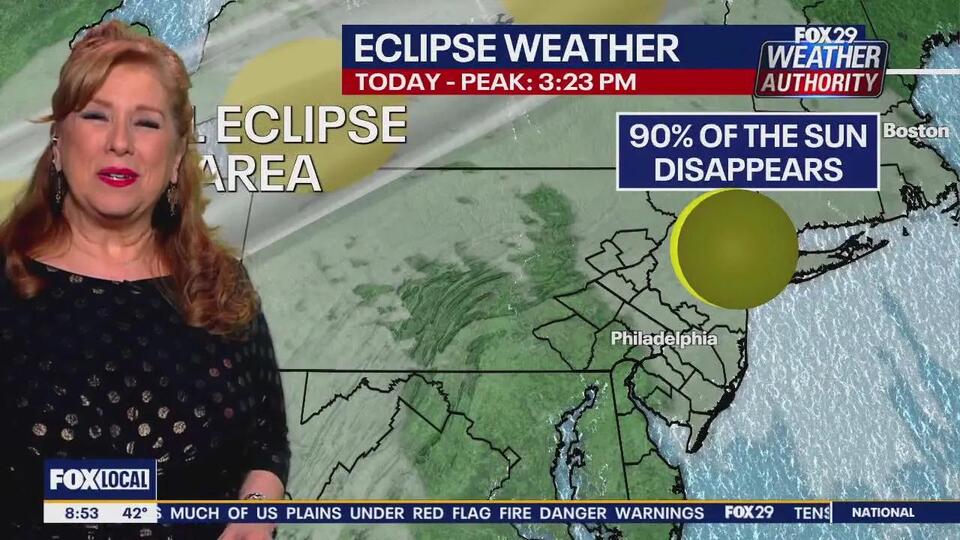 What time does the solar eclipse start in Philadelphia? - NewsBreak