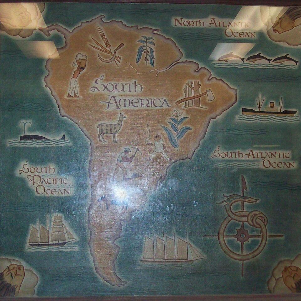 Campbell Grant Murals, Santa Barbara High School – Santa Barbara CA ...