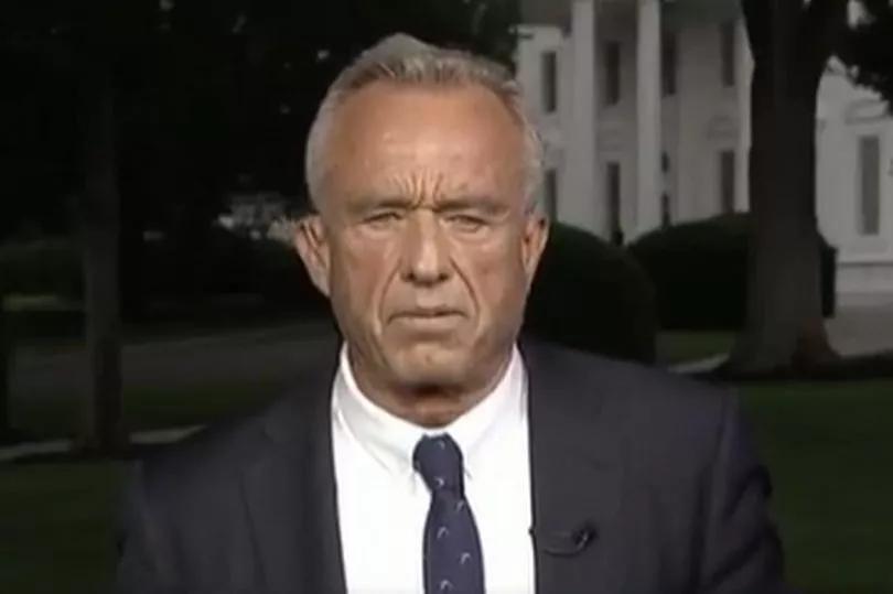 RFK Jr deflects when asked why he took his grandkids for a dip in a ...