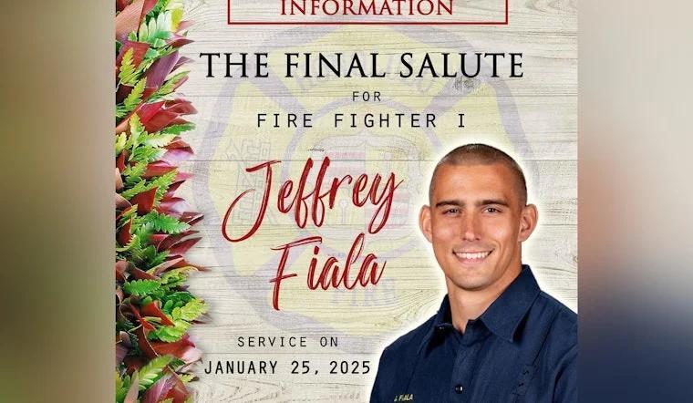 Honolulu Mourns the Loss of Firefighter Jeffrey Fiala Who Died in the ...