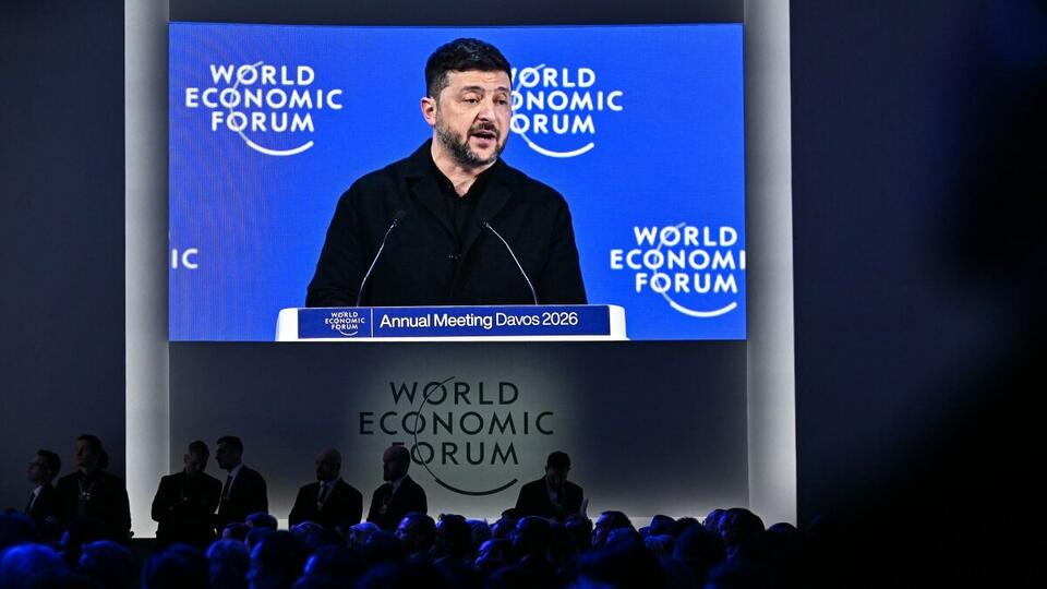 Zelensky Slams Europe, Insults Orbán in Desperate Davos Address - NewsBreak