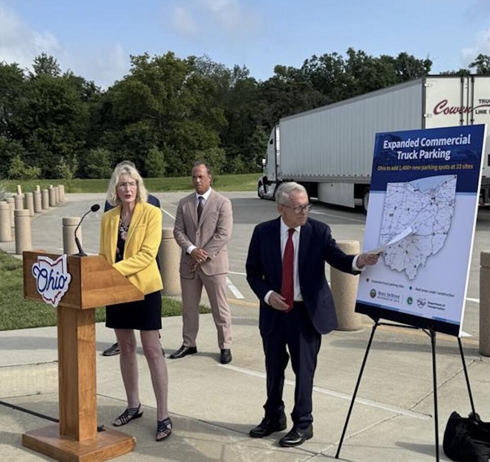 Ohio DOT to spend $150 million to build 1,400 new truck parking spaces ...