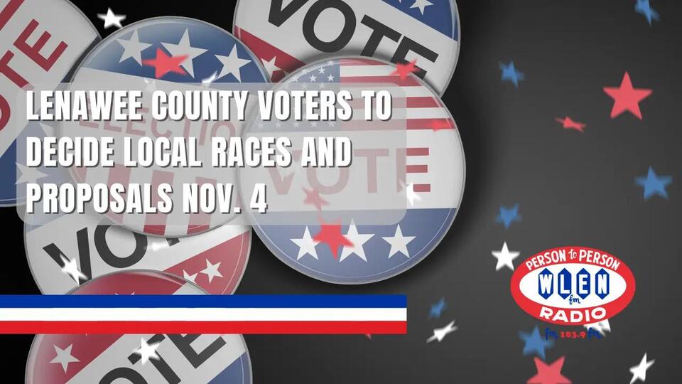 Lenawee County Voters to Decide Local Races and Proposals Nov. 4 ...