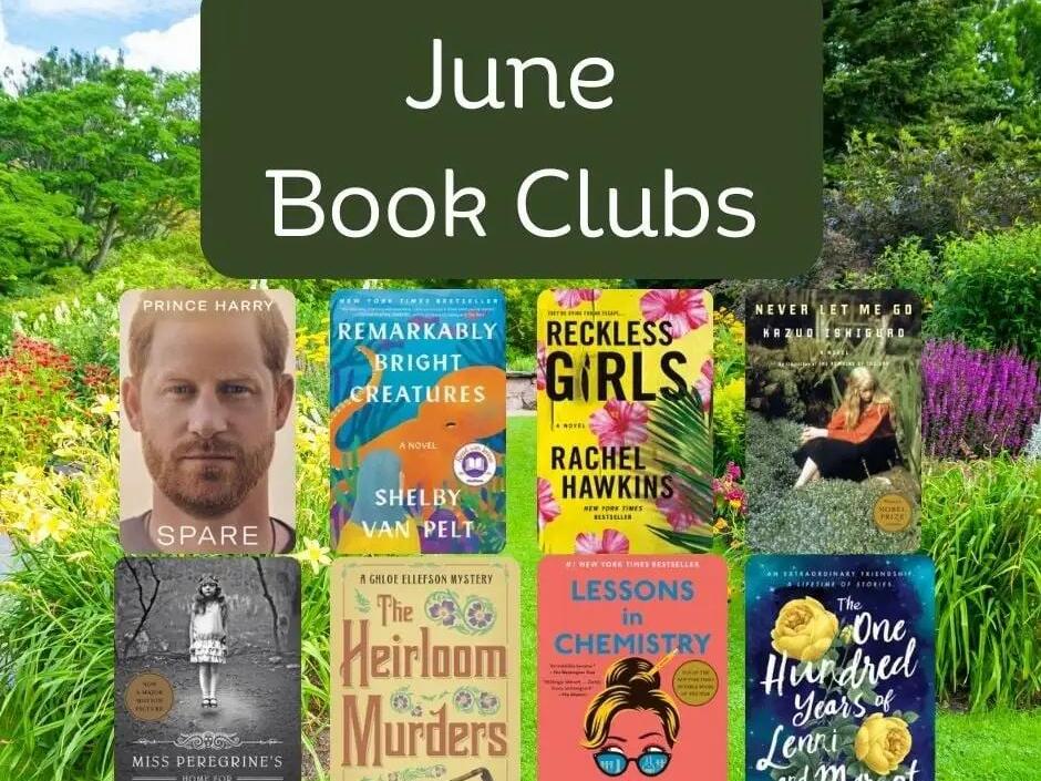 Marathon County Public Library book clubs: June