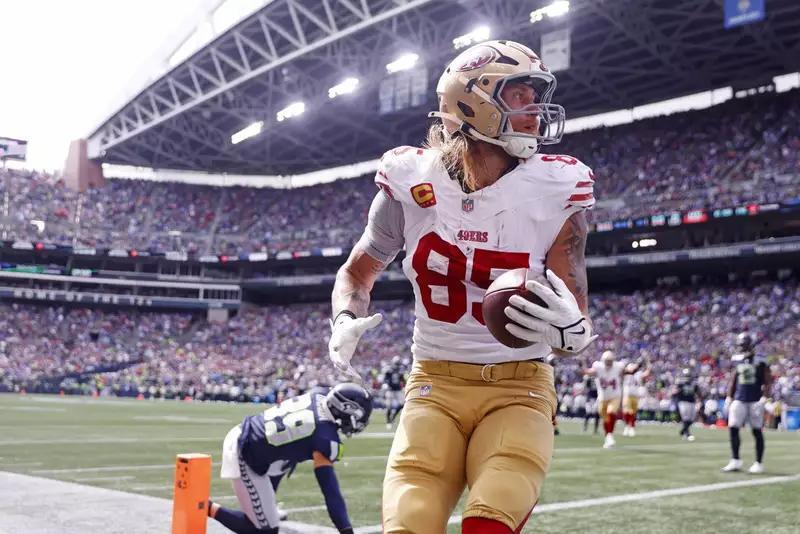 49ers' George Kittle Leaves Door Open on Week 1 Return Against Rams ...