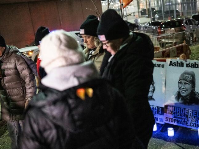 Three years on, a nightly vigil for jailed pro-Trump protesters