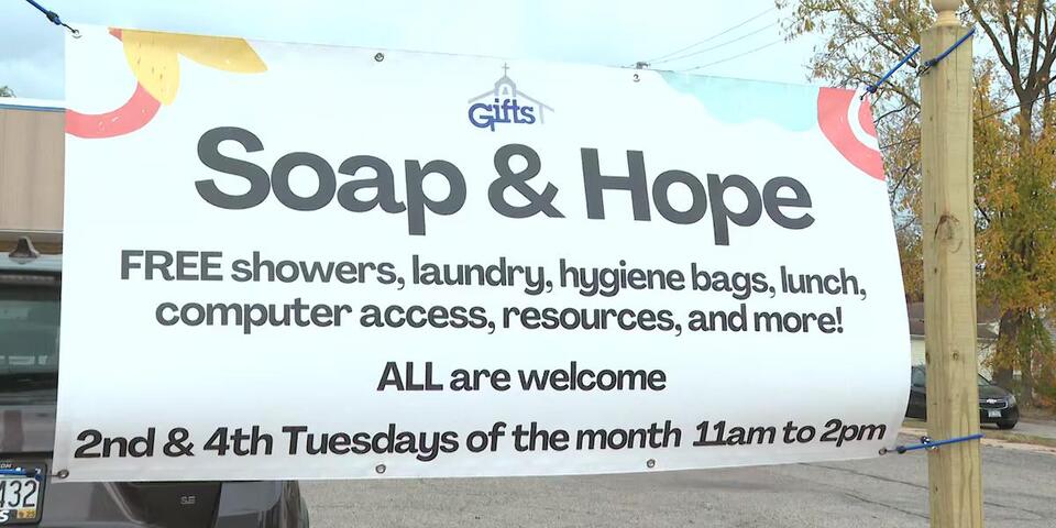 Soap and Hope: Janesville homeless shelter provides hot meals, showers ...