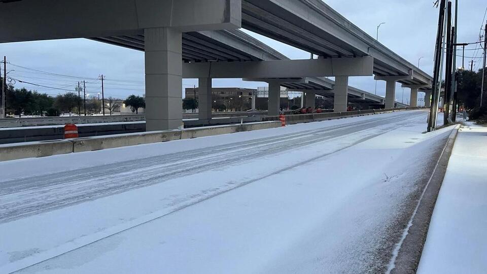 Central Texas grapples with icy roads as winter storm leaves behind ...