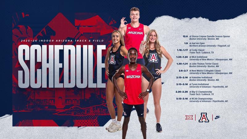 Arizona Track & Field Announces 2025-26 Indoor Schedule - NewsBreak
