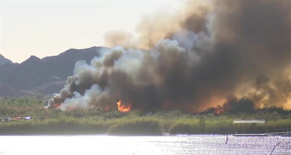 Local law enforcement arrest arson suspect for Colorado River fire ...