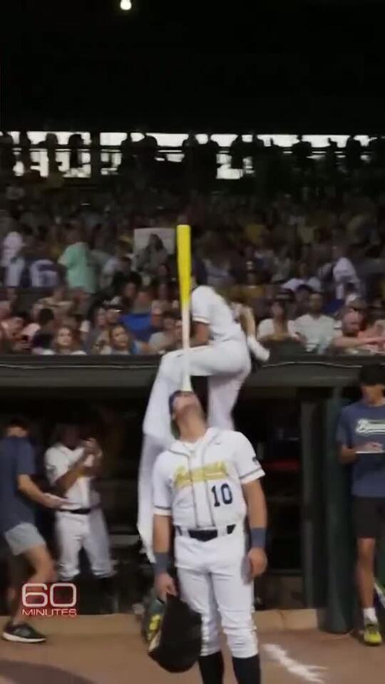 “My strike zone is the same as everyone else’s; it’s just way higher ...