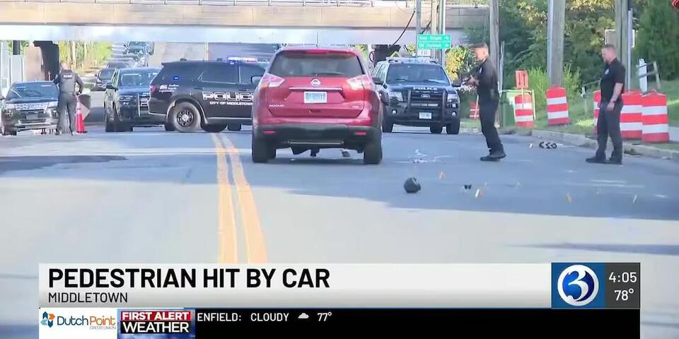 Man in critical condition after being struck by driver in Middletown ...