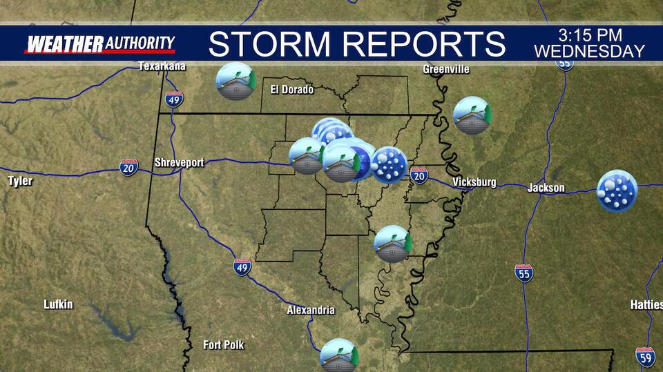 Severe Storms Impacted the ArkLaMiss on Tuesday - NewsBreak