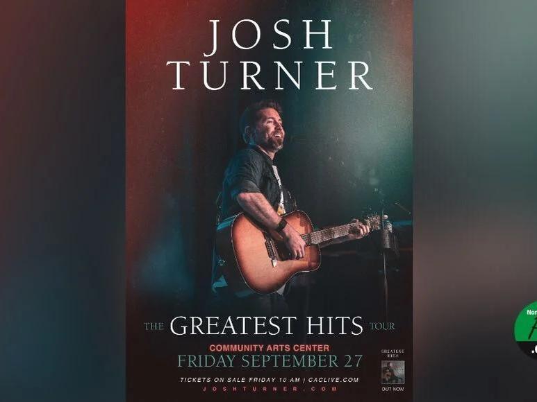 Josh Turner returns to Community Arts Center for the greatest hits tour