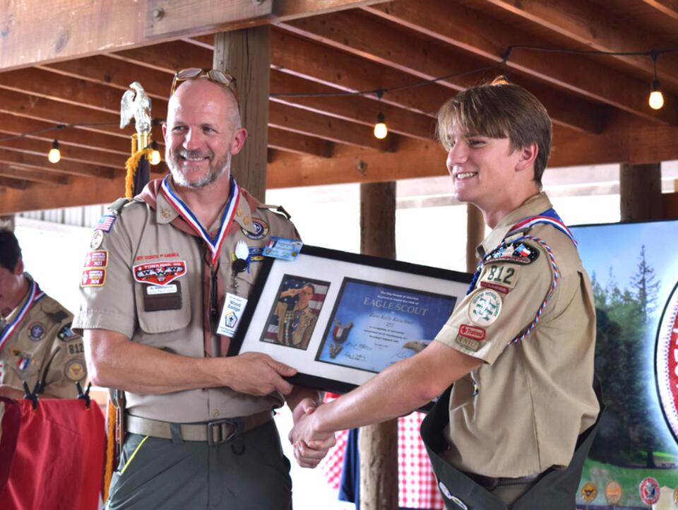 Hays High School graduate earns Eagle Scout rank - NewsBreak