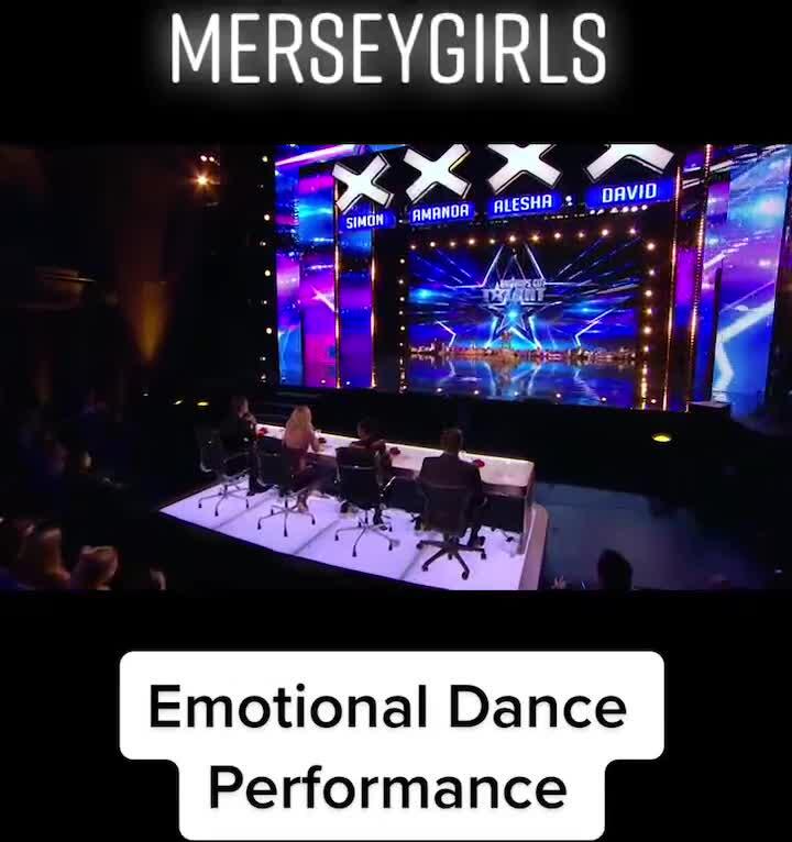 MerseyGirls wow the judges for the 1st time bgt dance emotional wow ...