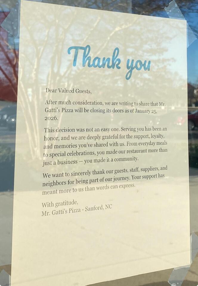Mr. Gatti’s closes after less than a year in business - NewsBreak