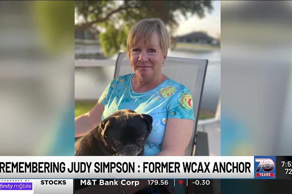 Longtime WCAX News Anchor Judy Simpson dies - NewsBreak
