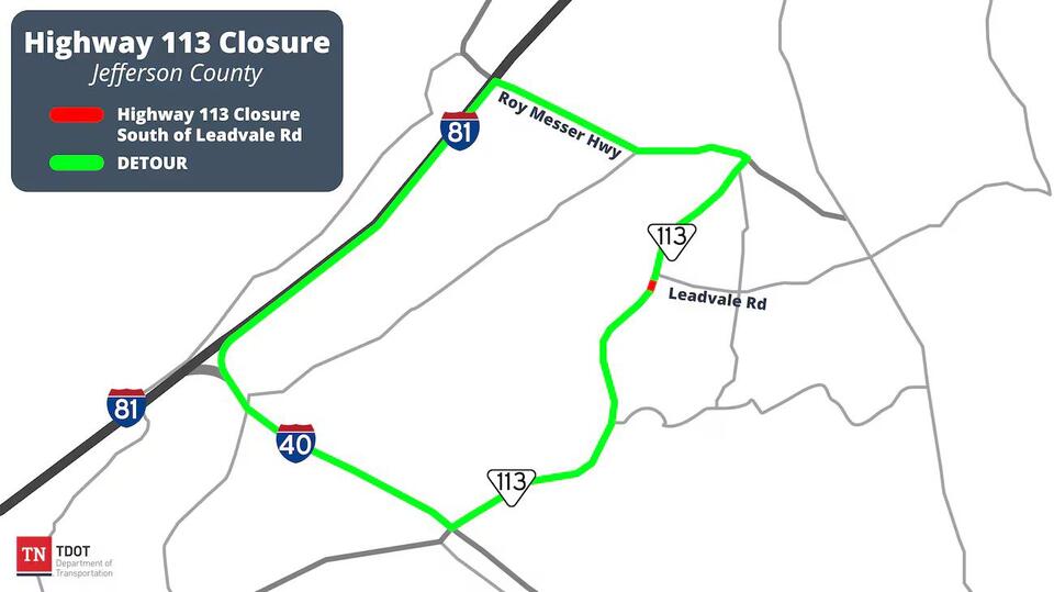 Jefferson County road to be closed for months for bridge replacement ...