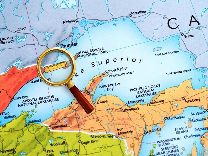 Strange But True, Michigan Is Just 687 Feet from Minnesota in Lake Superior