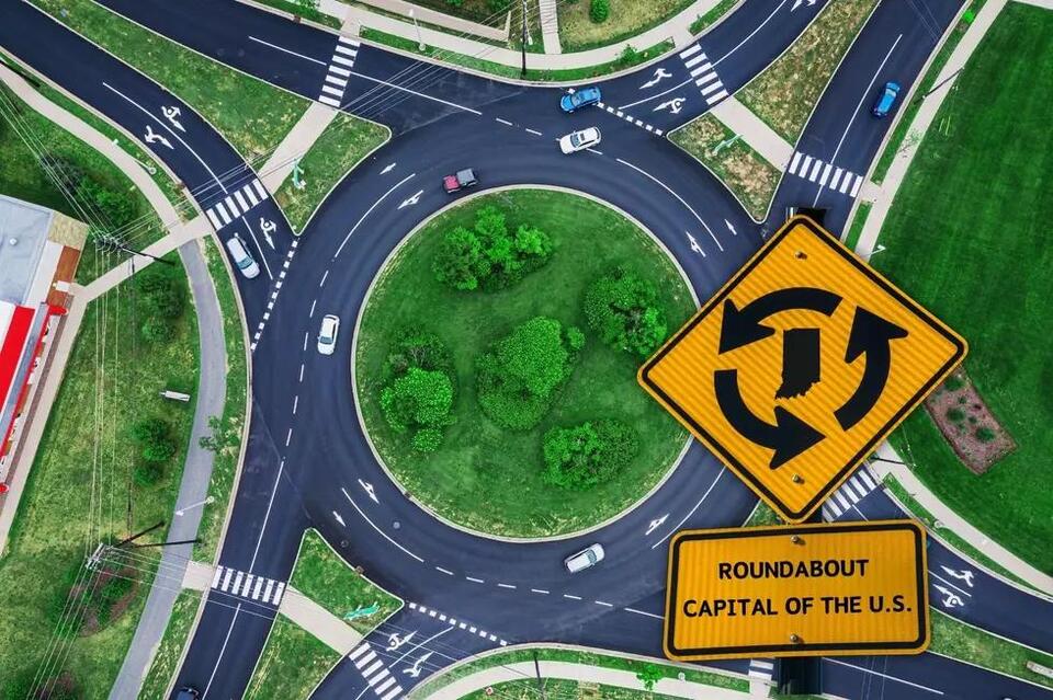 One Indiana City Has More Roundabouts Than Any Other U.S. City - NewsBreak