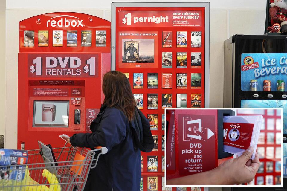 Redbox shutting down 24K kiosks, over 1,000 workers haven’t been paid over parent company’s ...