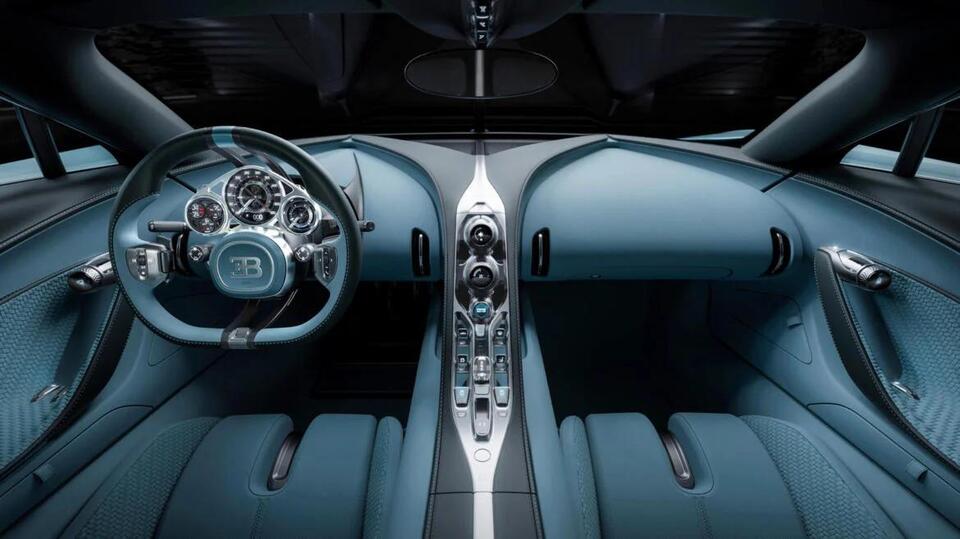 Bugatti’s Tourbillon cockpit is basically a Swiss watch cosplay for a ...