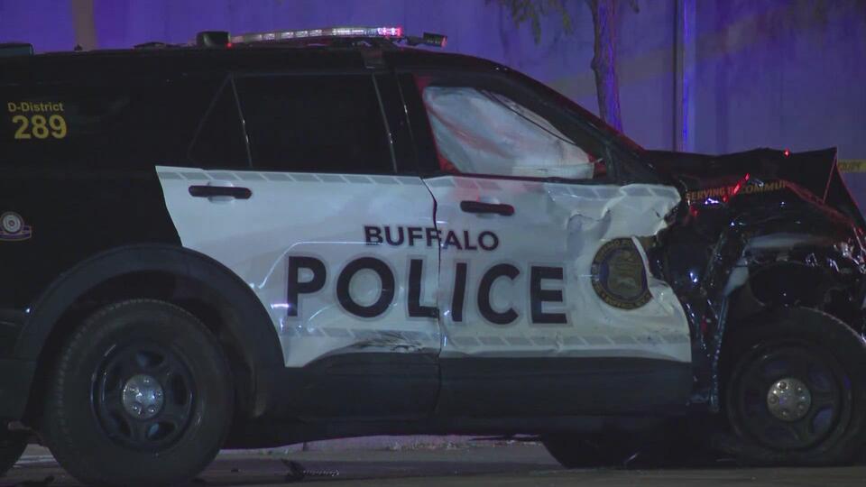 Buffalo Police cruiser involved in crash - NewsBreak