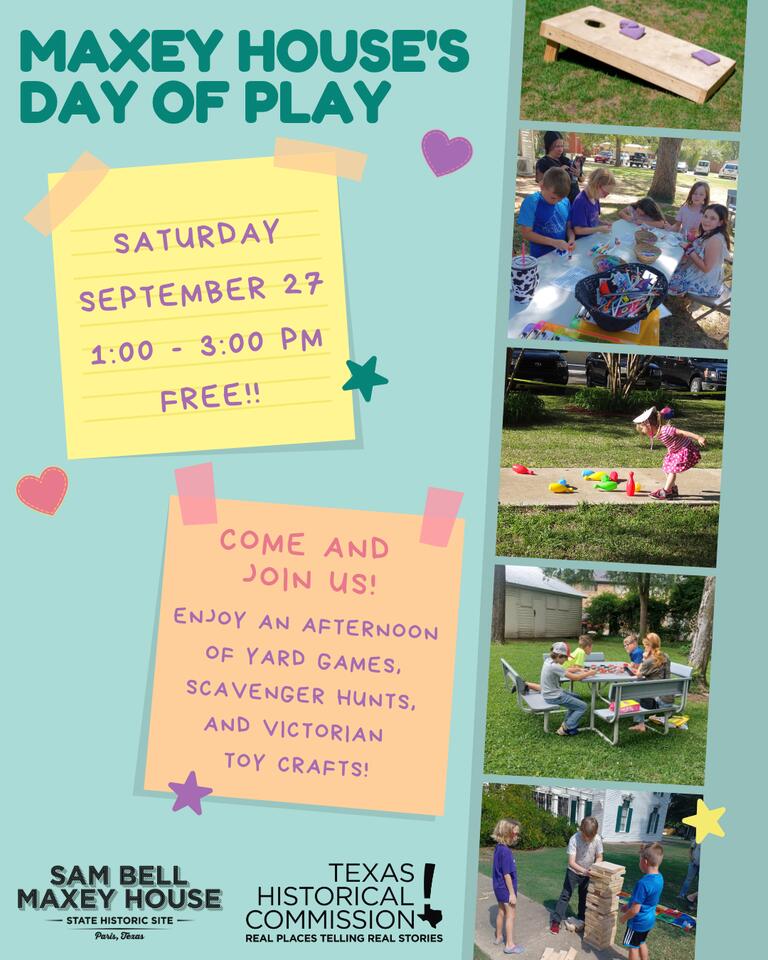 Day of Play at the Maxey House - NewsBreak