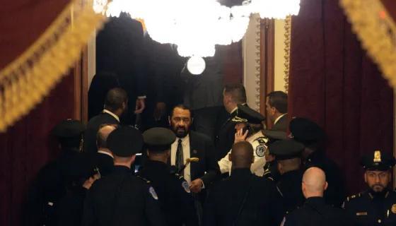 Representative Al Green Protests Trump’s Speech, Gets Ejected - NewsBreak
