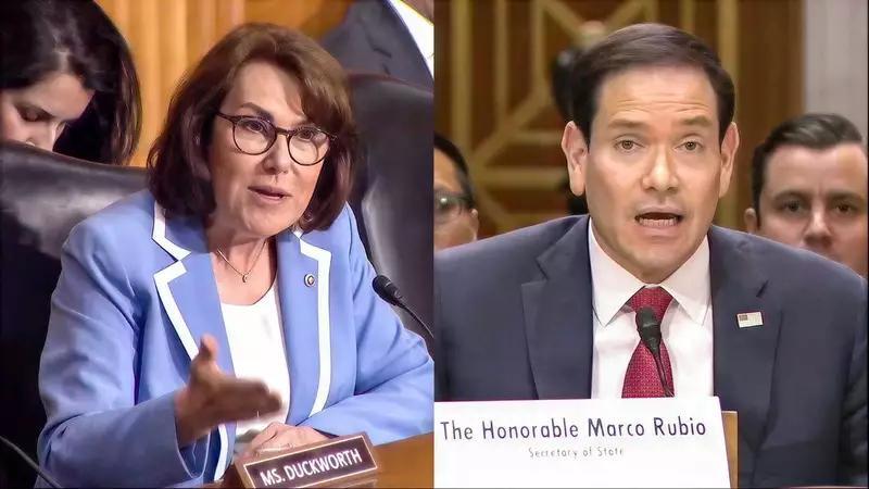 'Gonna slander me!' Rubio loses it after Dem calls him out for partying ...