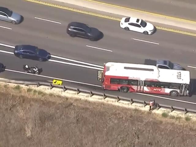 Two people injured in bus crash on SR-163 in San Diego - NewsBreak