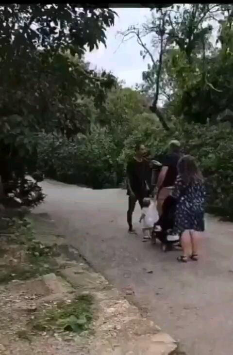 What would you do if a 3rd world invader slapped your baby or grandbaby ...