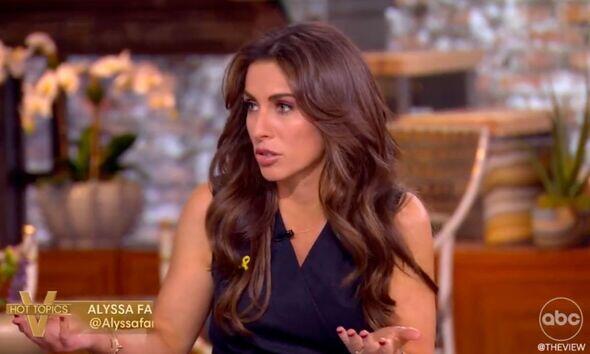 The View's Alyssa told 'stop giving us your resume' as she's slammed ...