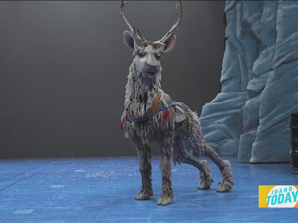 "Sven the Reindeer" from Frozen the Broadway musical
