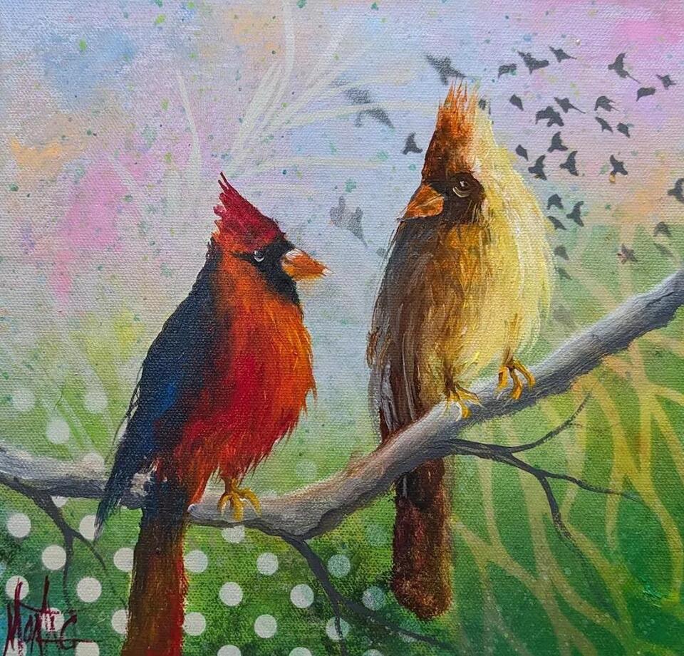 Jeff Montag’s paintings on display at Good Samaritan - NewsBreak