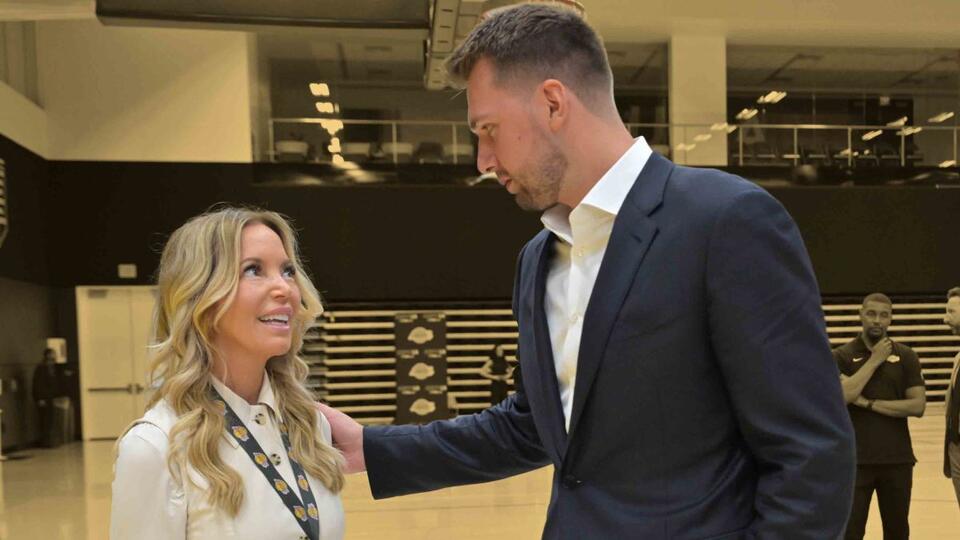 Jeanie Buss sets her expectations with Luka Doncic as the global face ...