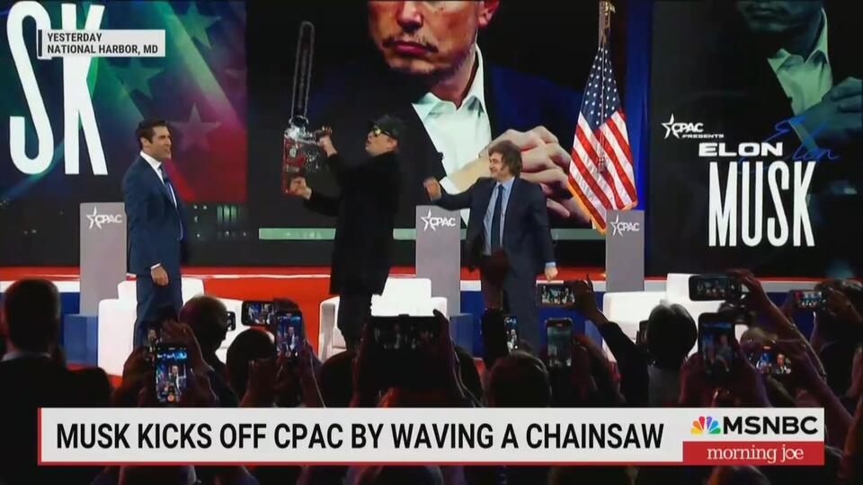 ‘It Was Rapturous’: Dave Weigel Reports On CPAC Fawning Over Elon Musk ...