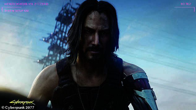 Keanu Reeves transforms into CGI in action-packed video game Cyberpunk ...