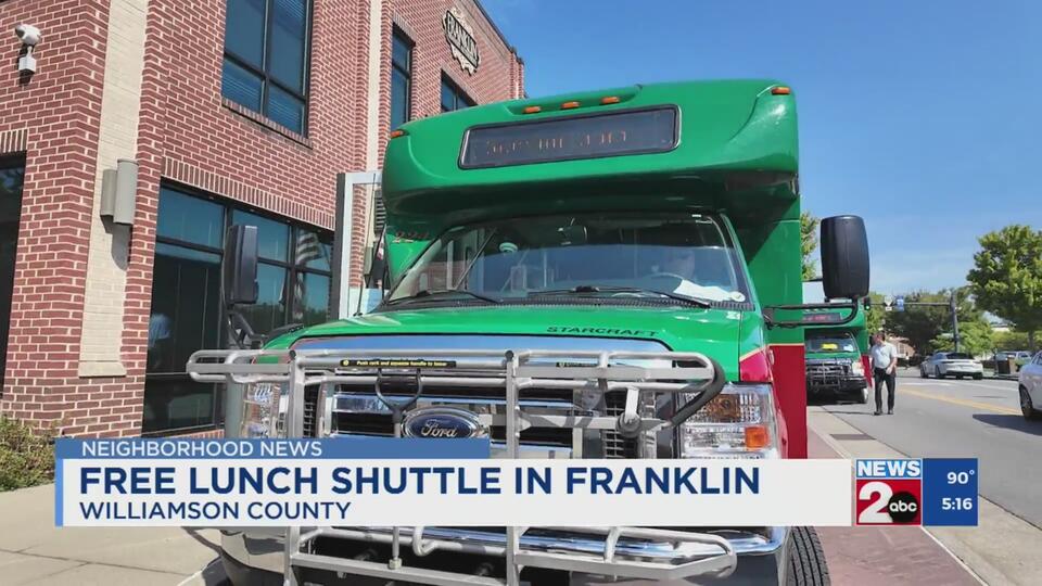 Franklin Transit Authority launches free lunch shuttle - NewsBreak