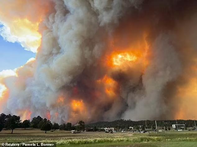 Ruidoso fire: Immediate evacuation ordered in New Mexico village as map ...