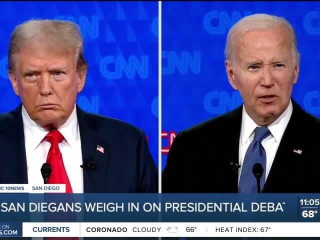 Locals, political expert weighs in on presidential debate