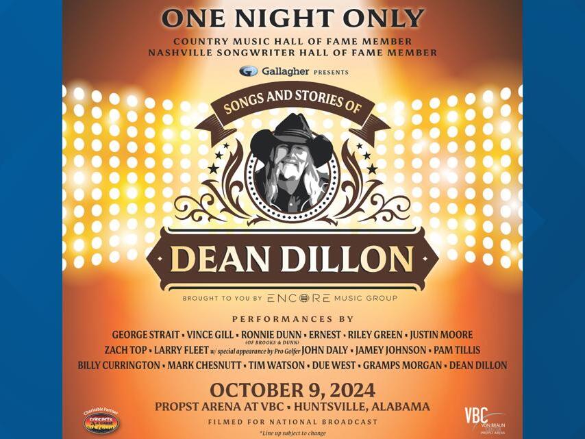 VBC to celebrate 50 years with record-breaking concert for Dean Dillon