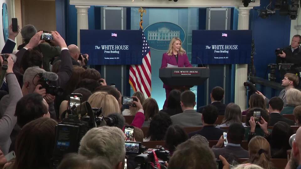 Trump White House holds first press briefing, signals shift in media access - NewsBreak