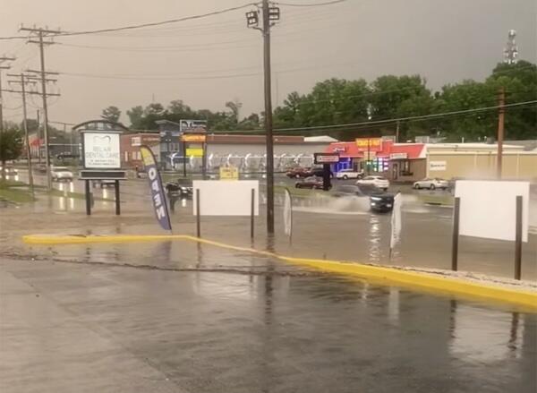 Water rescues, homes struck by lightning, and roads closed after severe ...