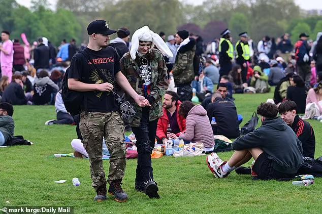 Michael Barrymore spotted at annual cannabis protest rally as people ...