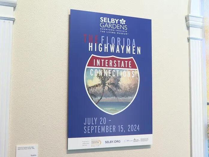 Florida Highwaymen exhibit on display at Selby Gardens