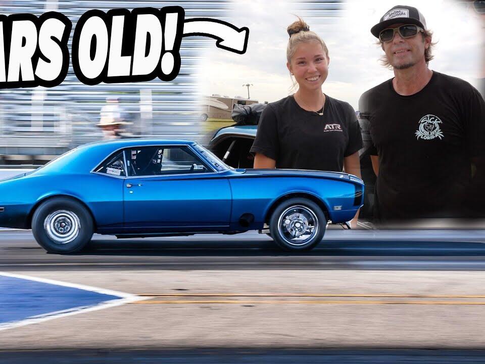 Father And Daughter Race Their 1800HP Turbo LS 1968 Camaro on Rocky ...