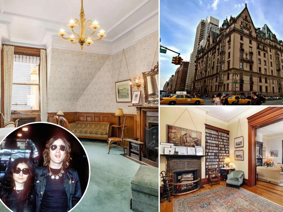 A handsome Dakota co-op next to Yoko Ono and John Lennon’s home lists ...