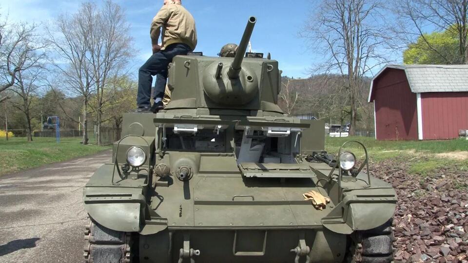 Stuart tank returns to Berwick: 20-year effort restores WWII relic ...